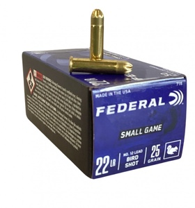 Federal Small game 22LR Bird Shot - Fisher Firearms