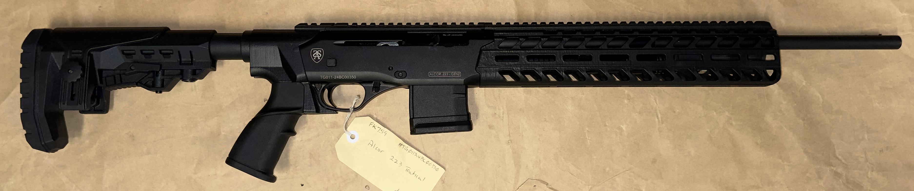 Akdas Alcor Tactical 223 Tag FK759 TG01124BC00330 NFID F00027874 ...