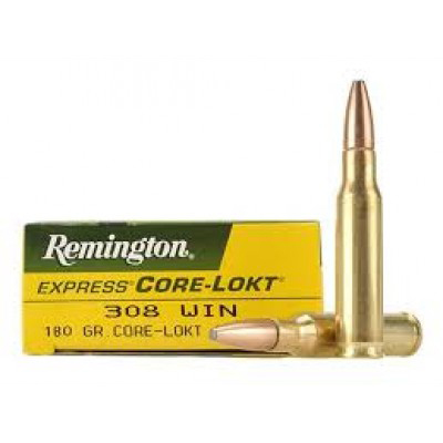 Remington .308 Core-Lokt 180gr Round Nose 20pk - Fisher Firearms