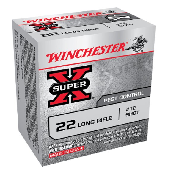 Winchester Super X Rat Shot 22LR 12 shot - Fisher Firearms